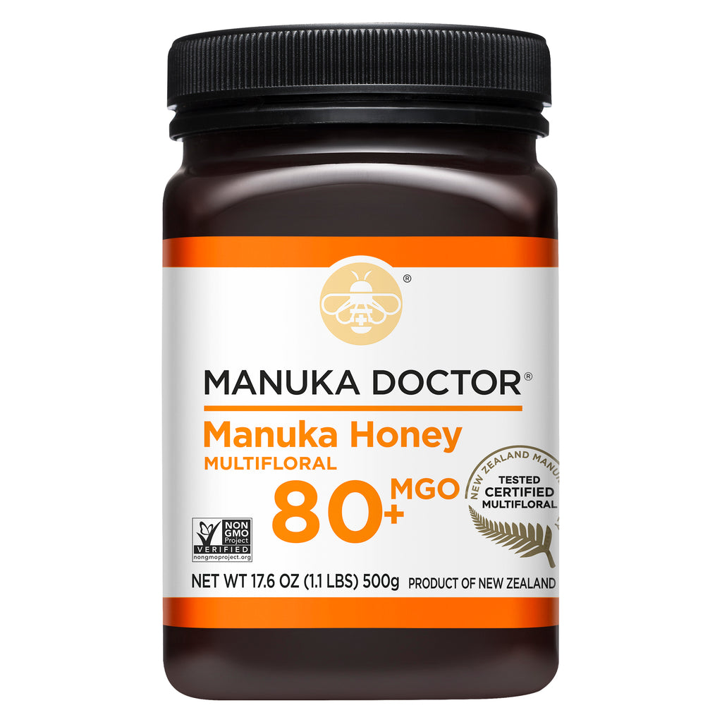 MGO 80+ Multifloral Mānuka Honey 500g - Manuka Doctor Australia